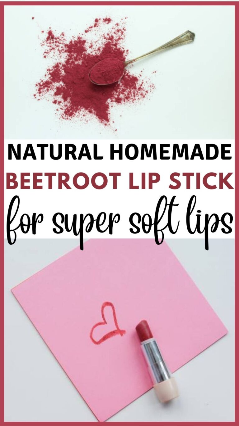 Easy Homemade Beetroot Lip stick - Make in 5 minutes