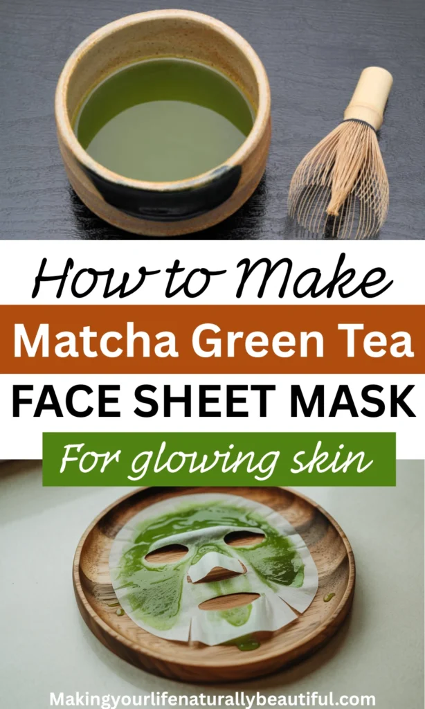Diy Matcha Green Tea Sheet Mask Recipe - Get Amazing Glow