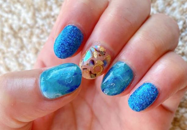 17 Aquamarine Nail Designs - Best Aqua-Inspired Nail Art