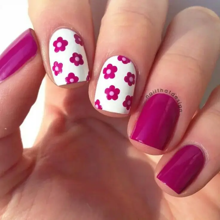 21 Best 2 Color Combination for Nails That Looks Good Together