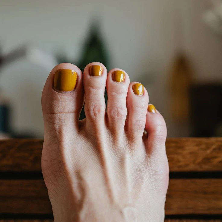 13 Fall Toenail Colors That Will Make Your Feet Fall-Ready