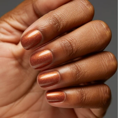 18 Shimmer & Glitter Nail Colors That Look Gorgeous on Dark Skin