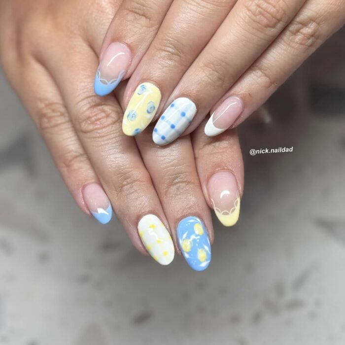40 Cottage core Nail Designs That are Cozy, Cute, and Timeless