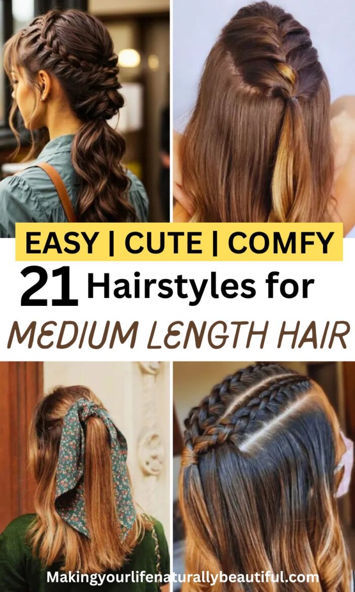 21 Gorgeous Hairstyles for Medium Hair You’ll Fall In Love With